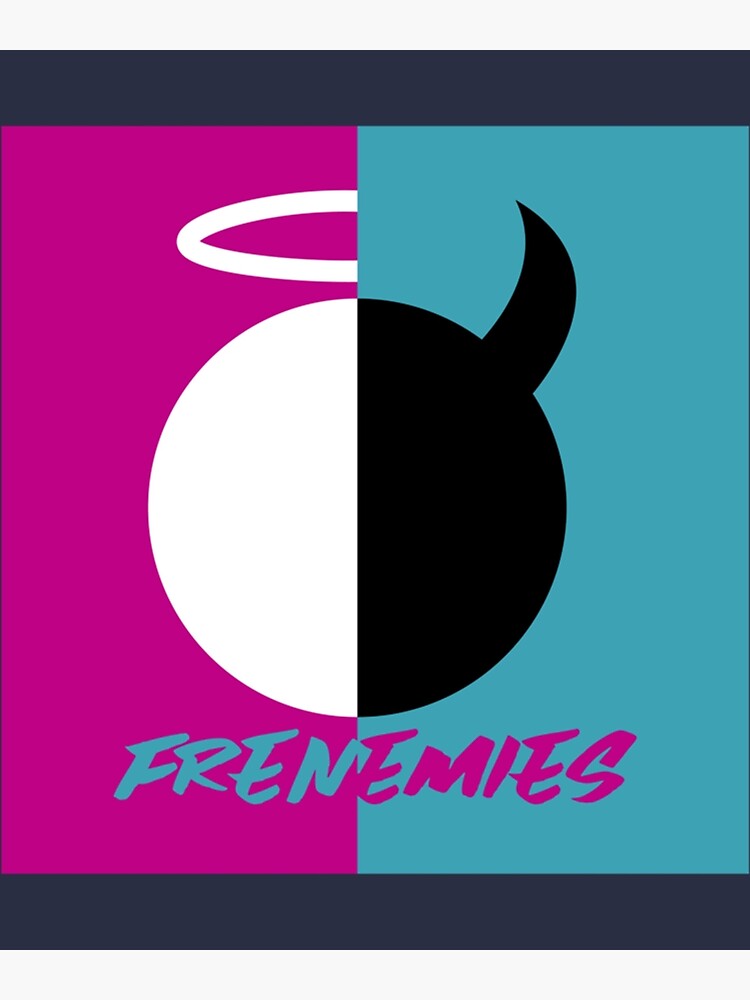 "Frenemies angel and demon face" Art Print for Sale by geogremichael46 ...