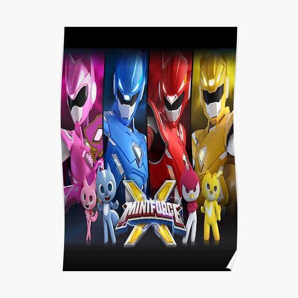 "miniforce x" Poster for Sale by joo-store | Redbubble