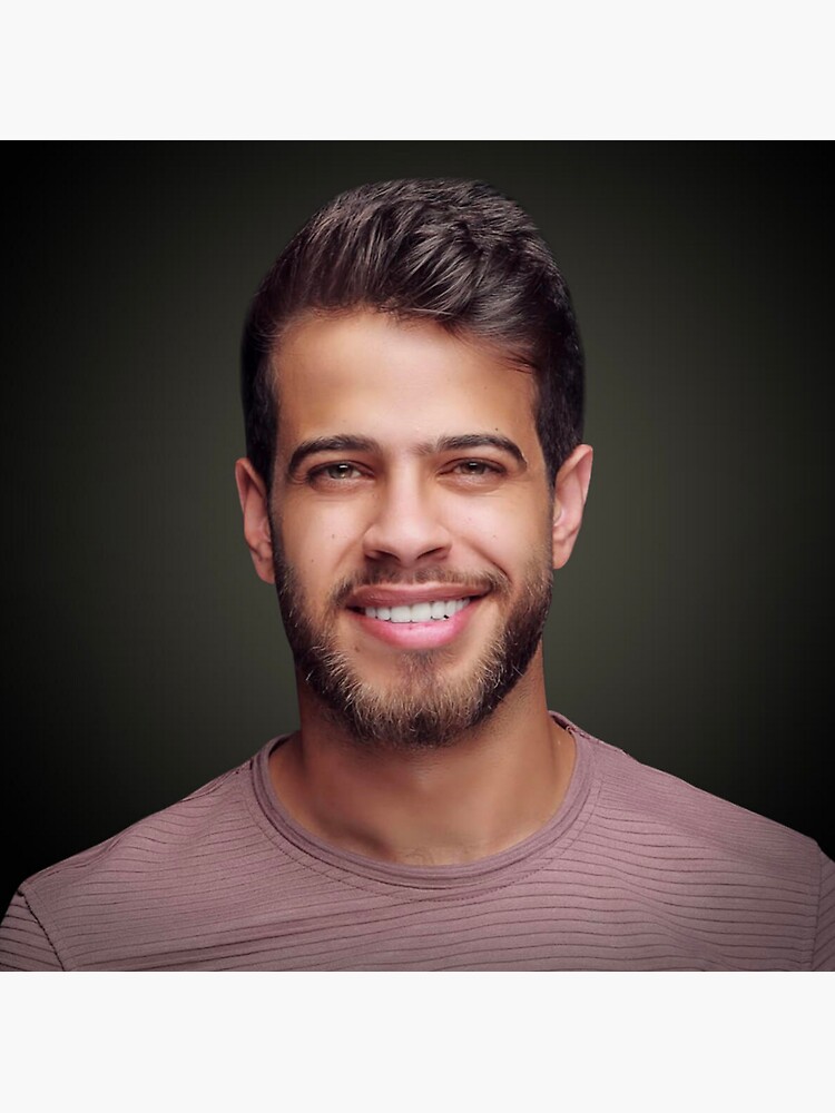 "Adham Nabulsi Arabic Pop Sensation Adham" Sticker for Sale by AnthonyGebrael | Redbubble