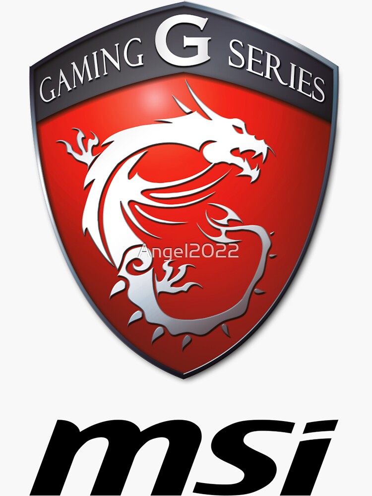 "MSI Gaming Series , Gaming Series Msi" Sticker for Sale by Angel2022 ...