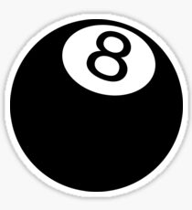 8 Ball: Stickers | Redbubble
