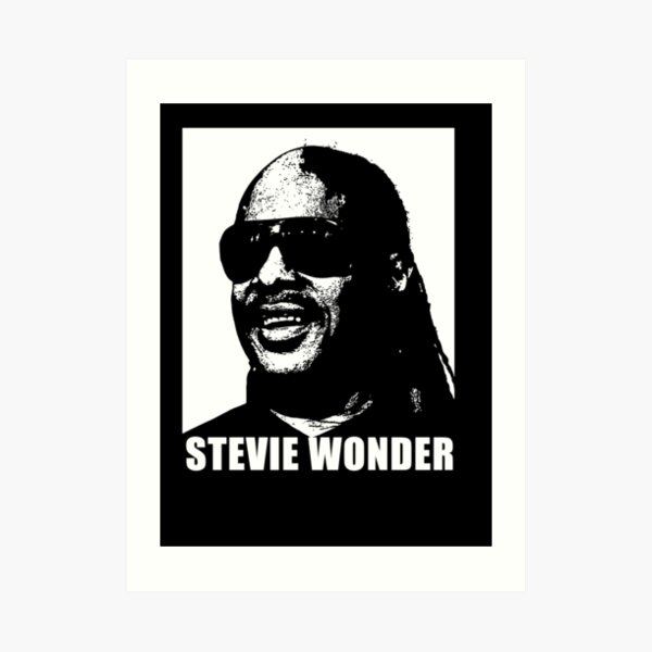 Stevie Wonder Art Prints | Redbubble