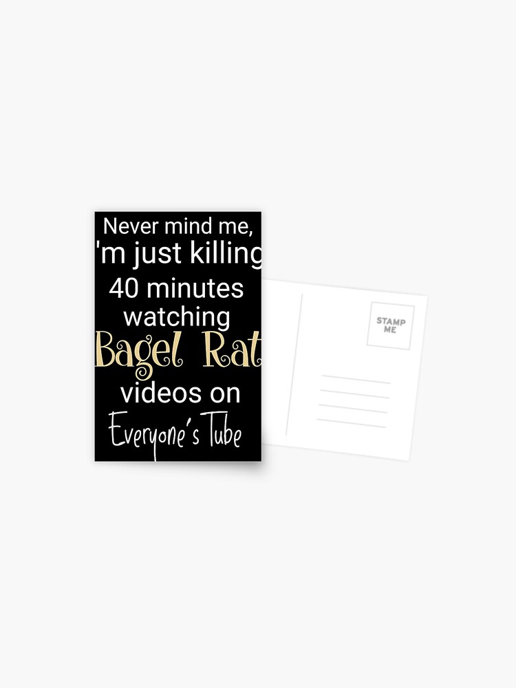 "Bagel Rat We Bare Bears" Postcard for Sale by Tyla Milian | Redbubble