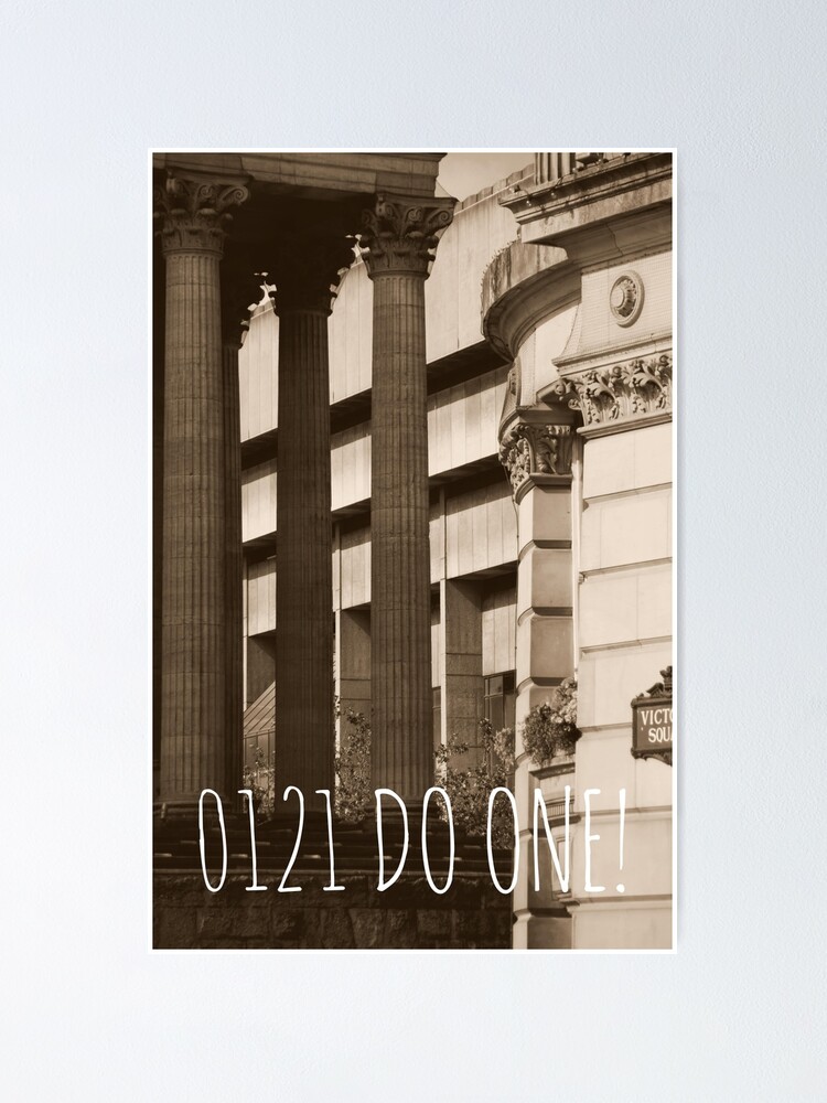 "0121 do one written on a photograph of Victoria Square in Birmingham ...