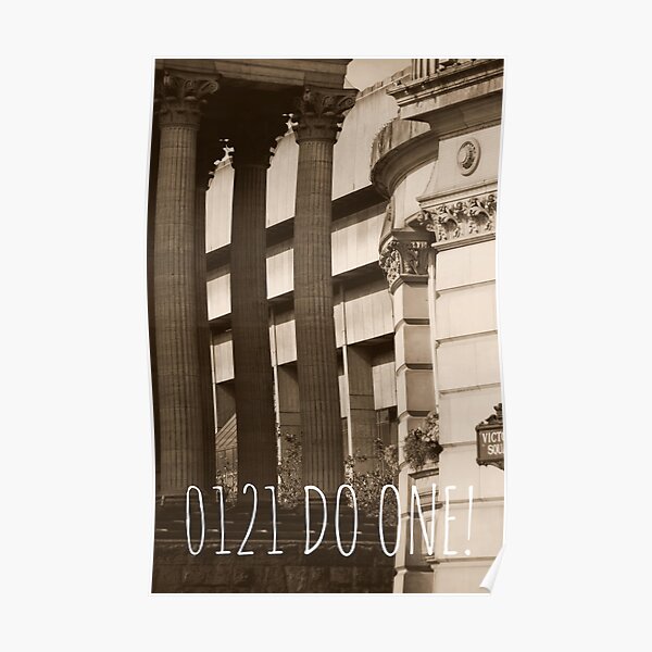 "0121 do one written on a photograph of Victoria Square in Birmingham ...