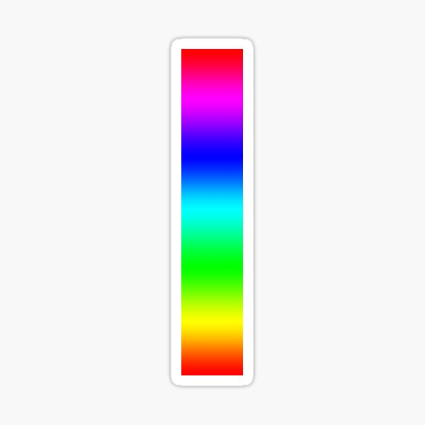 "RGB rainbow color " Sticker for Sale by RayL0N3L4 | Redbubble