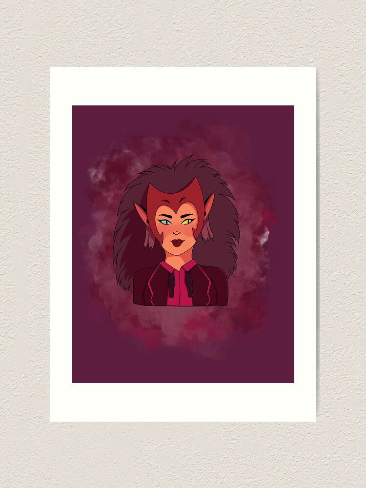 "Princess Prom Catra: She Ra Drawing" Art Print by lady-luana- | Redbubble