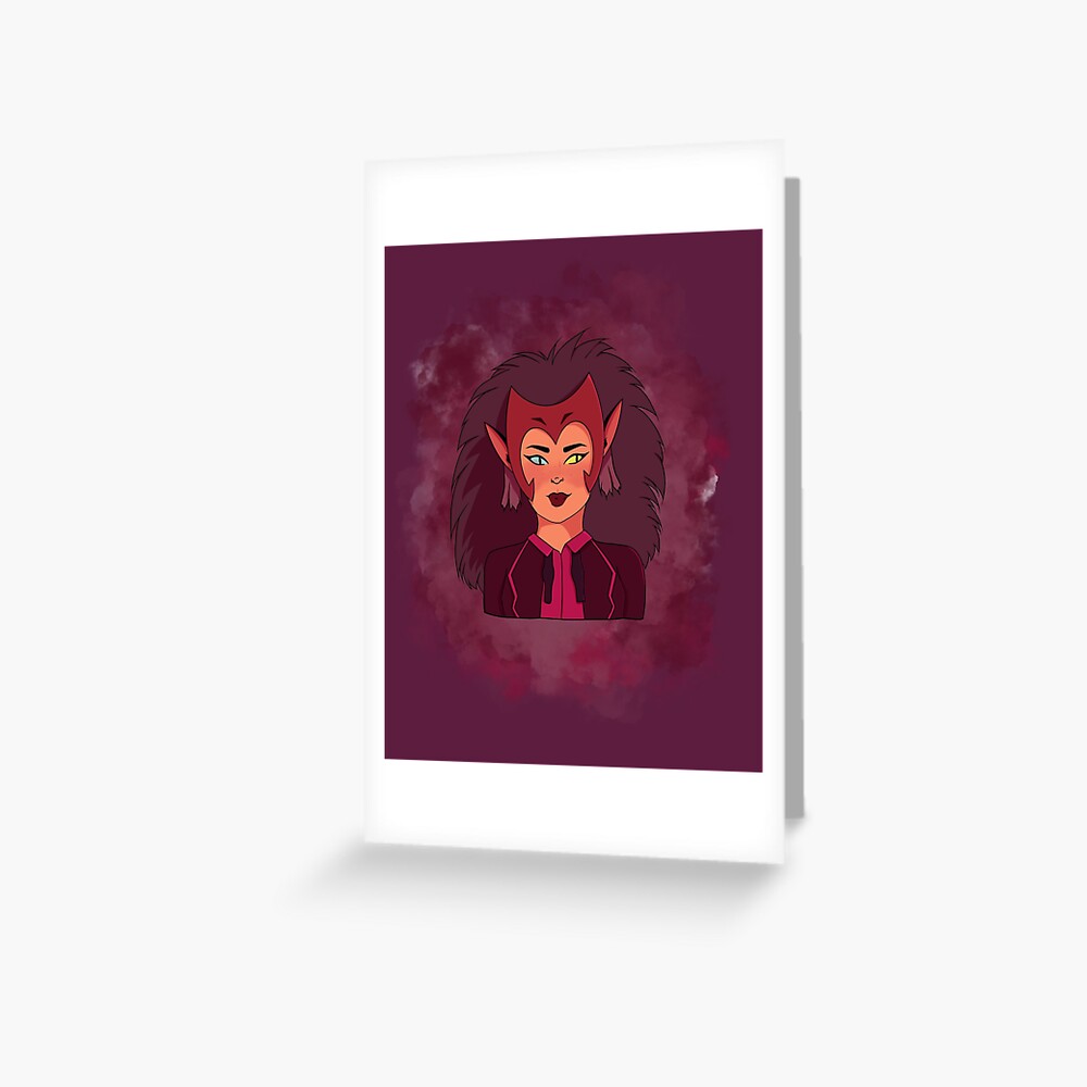 "Princess Prom Catra: She Ra Drawing" Greeting Card by lady-luana ...
