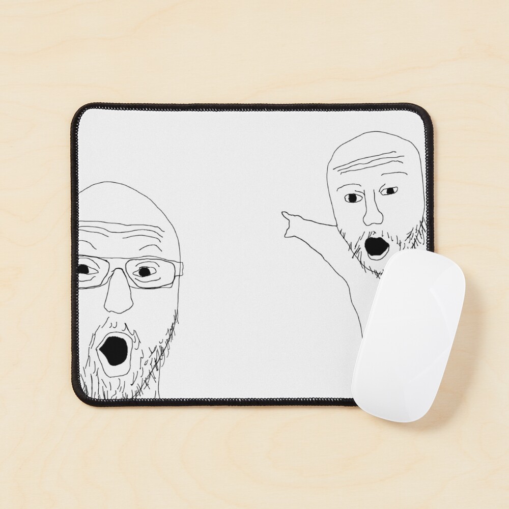 "Pointing Wojaks" Poster for Sale by MrPoggersdorf | Redbubble