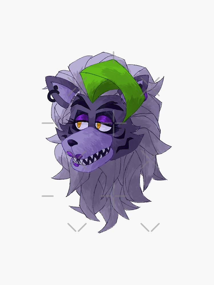 "roxanne wolf" Sticker for Sale by badpanini | Redbubble