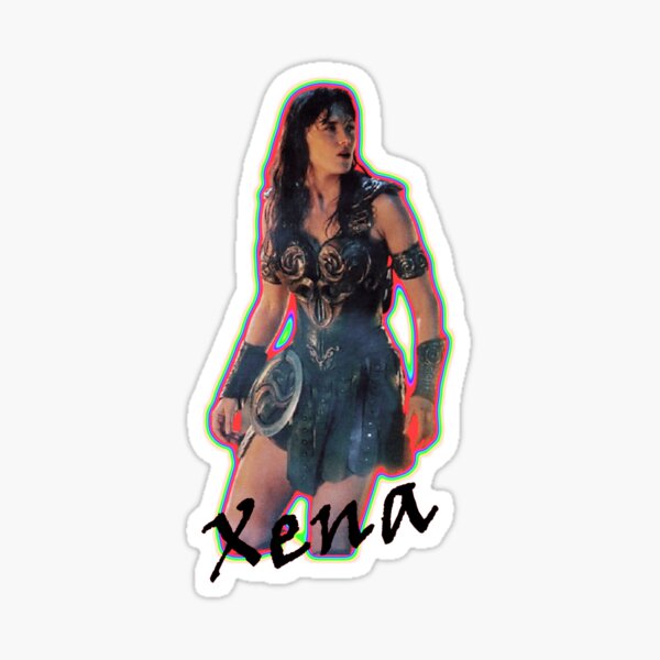 "Xena pop art" Sticker for Sale by ilustra-ink | Redbubble