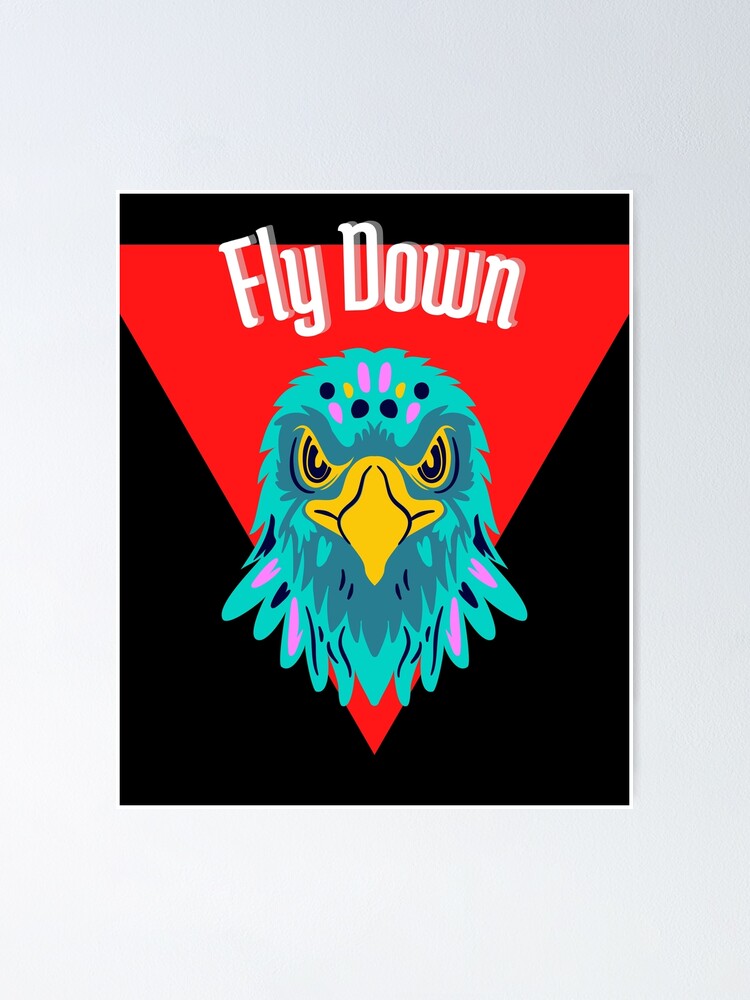 "Fly Down" Poster by Sarri02 | Redbubble