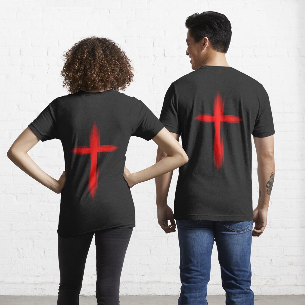 "RED CROSS" T-shirt for Sale by DCdesign | Redbubble | cross t-shirts ...