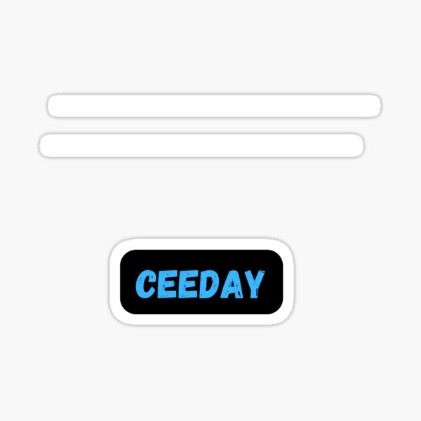 Ceeday Merch & Gifts for Sale | Redbubble