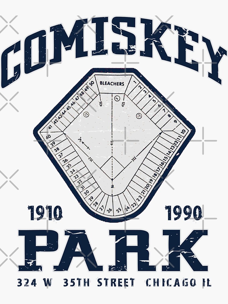"Comiskey Park" Sticker for Sale by YesterTeams | Redbubble