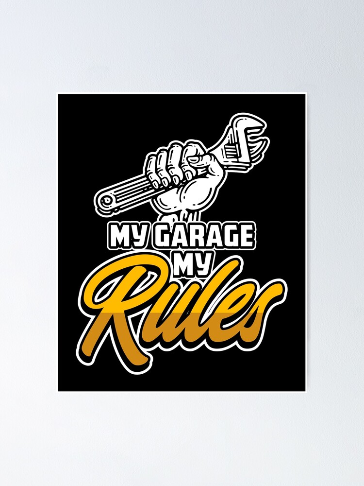 "Mechanic Car Mechatronic Saying" Poster for Sale by Grafikfreak ...