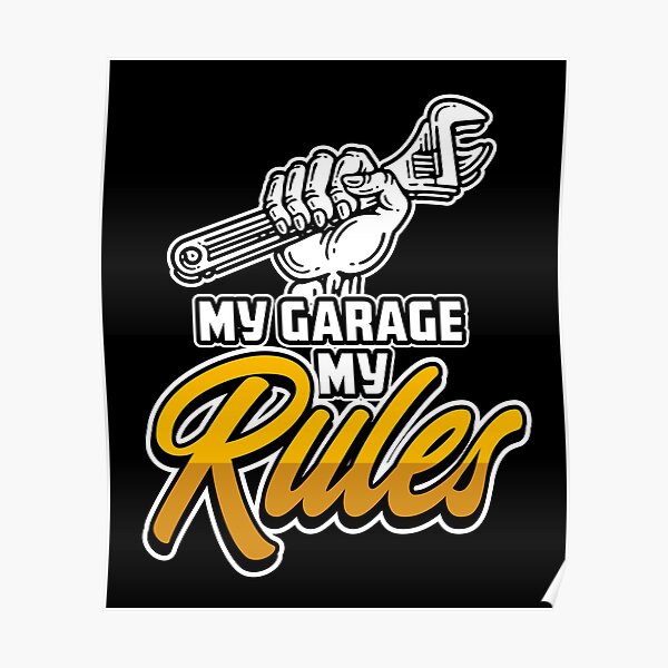 "Mechanic Car Mechatronic Saying" Poster for Sale by Grafikfreak ...