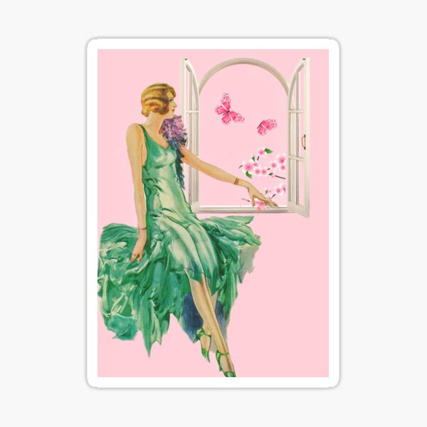 "Fashion Vogue" Sticker by Mizjean | Redbubble