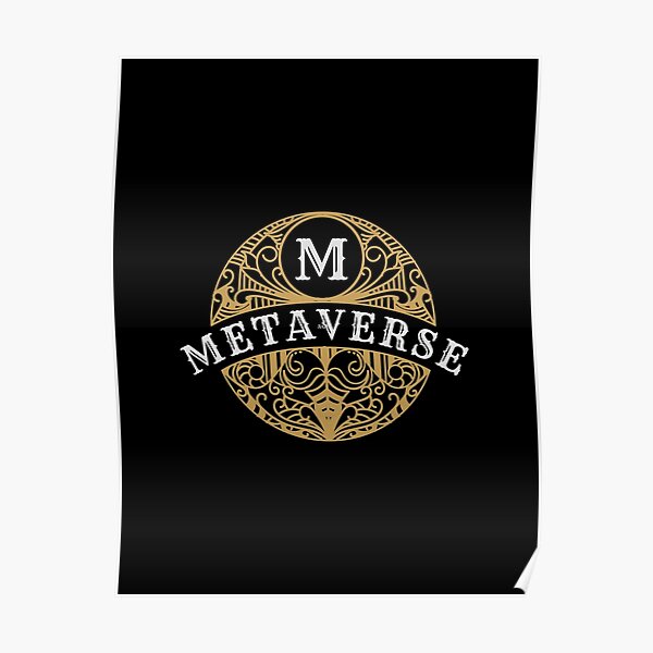 "Metaverse Vintage art deco style" Poster by the-Koi | Redbubble