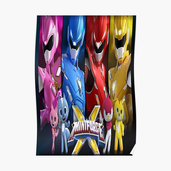 "miniforce x" Poster for Sale by joo-store | Redbubble