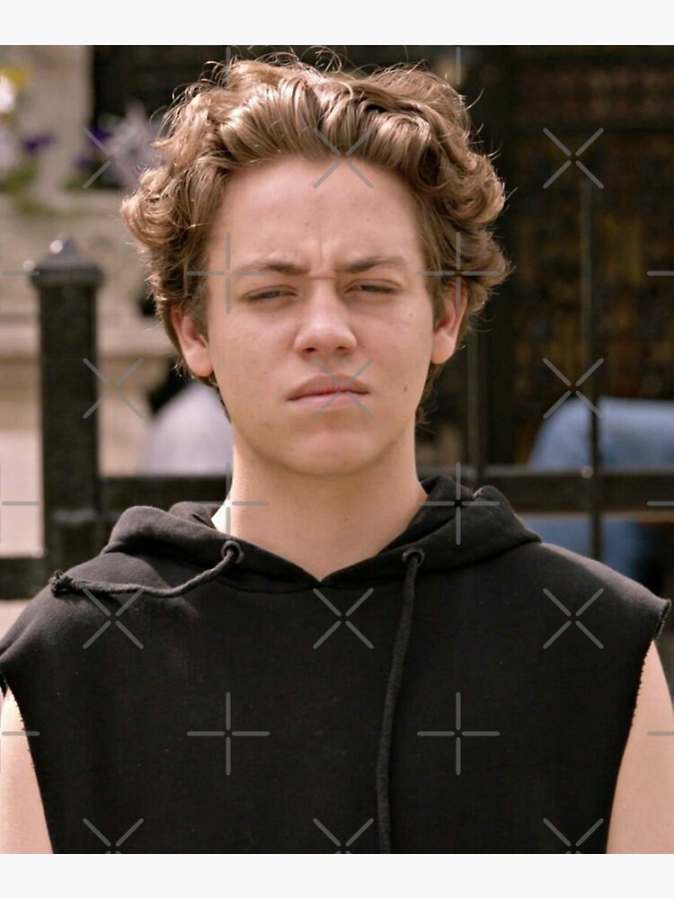 "Ethan cutkosky cute boy " Sticker by mizro | Redbubble