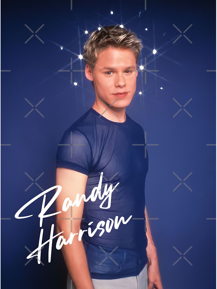 "Randy Harrison" Sticker for Sale by GroupieClub | Redbubble