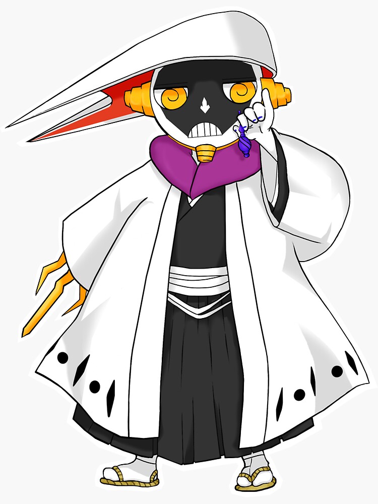 "Chibi Mayuri Kurotsuchi" Sticker by YamiYamiShop | Redbubble