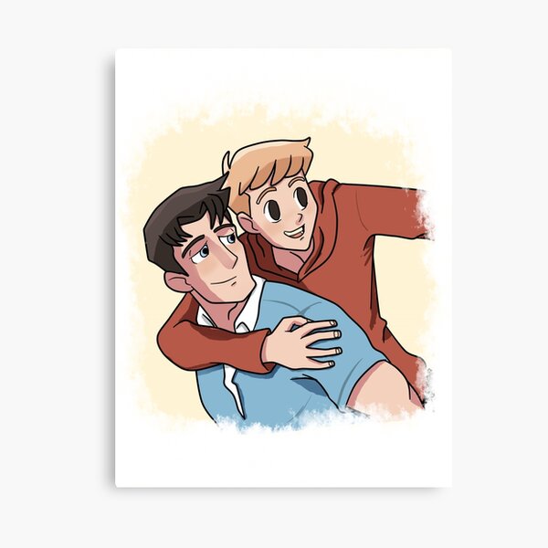 "OMG Check, Please - Jack and Bitty" Canvas Print by seventhdemigod ...