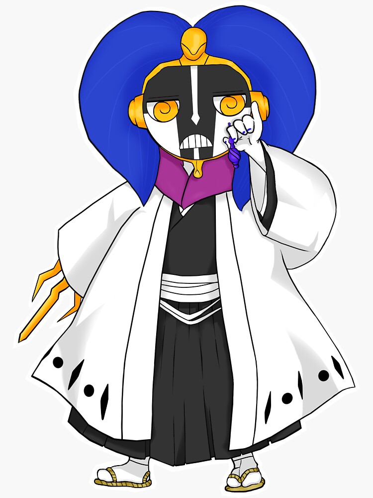 "Chibi Mayuri Kurotsuchi" Sticker for Sale by YamiYamiShop | Redbubble