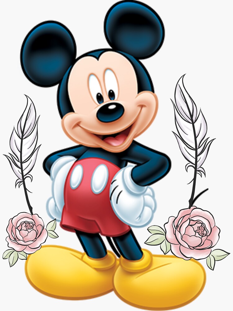 "Micki-vicki" Sticker by Aaioo-vaio | Redbubble