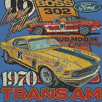 "Trans Am Champion #16 1970" Poster for Sale by AstroZombie6669 | Redbubble
