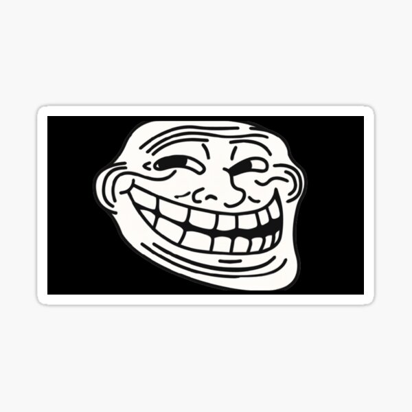 "Funny face meme" Sticker by danilofm10 | Redbubble