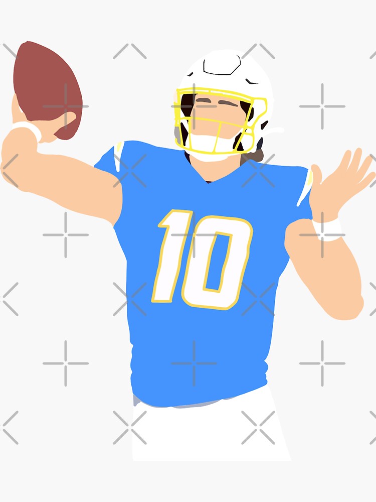 "Justin Herbert" Sticker for Sale by spape05 | Redbubble