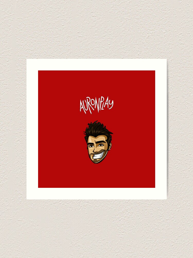 "Auronplay twitch logo" Art Print for Sale by diegoabero | Redbubble