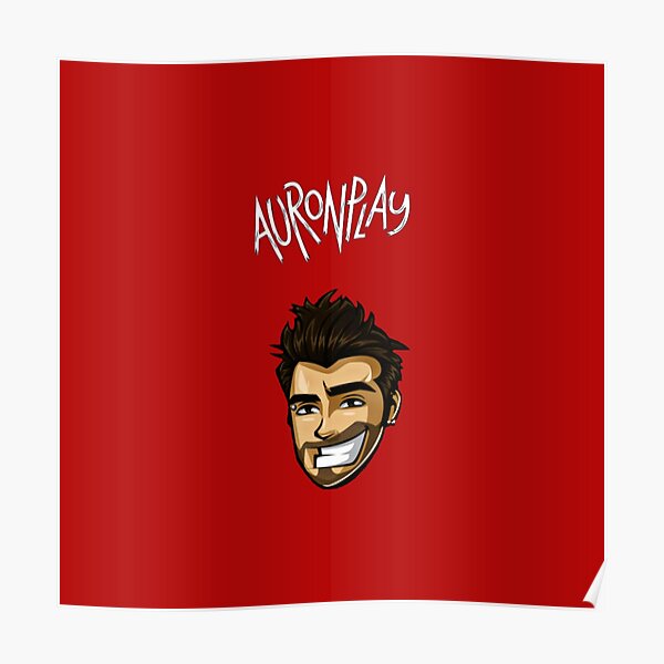 Póster «Auronplay logo de twitch» de diegoabero | Redbubble
