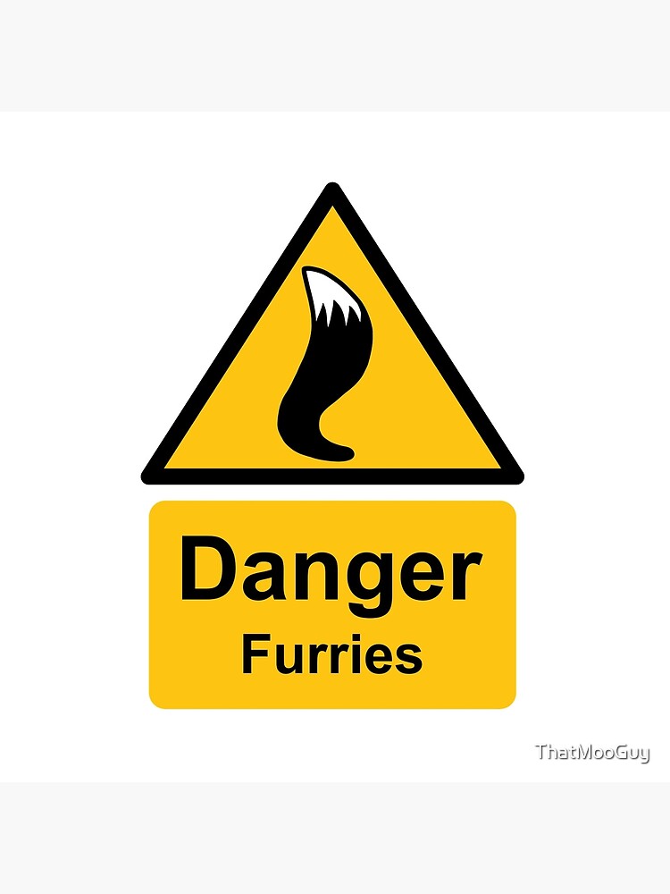 "Danger Furries (Orange)" Art Board Print for Sale by ThatMooGuy ...
