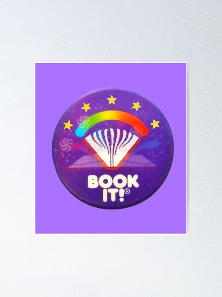 "Pizza hut Book it - Book Lovers Vintage 2022 -" Poster for Sale by ...