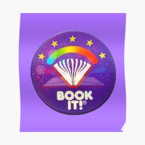 "Pizza hut Book it - Book Lovers Vintage 2022 -" Poster for Sale by ...