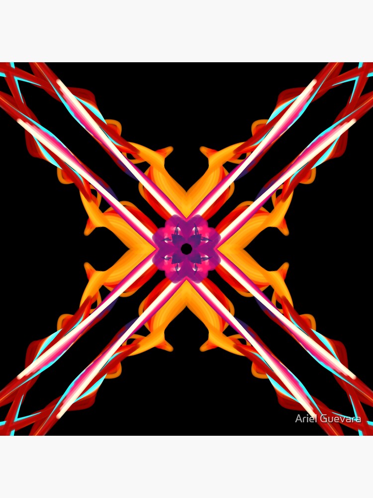 "Bullseye Abstract art" Sticker by CosmicAnimation | Redbubble