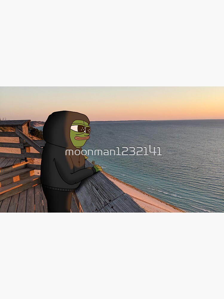 Pegatina for Sale con la obra «Apu Apustaja viendo el atardecer» de ...