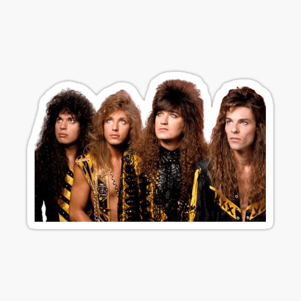 "80's Stryper" Sticker by HEAVYZONE | Redbubble