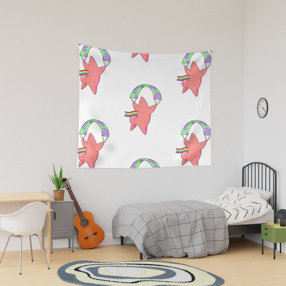 "Patrick Star pride" Poster by frangipanms | Redbubble