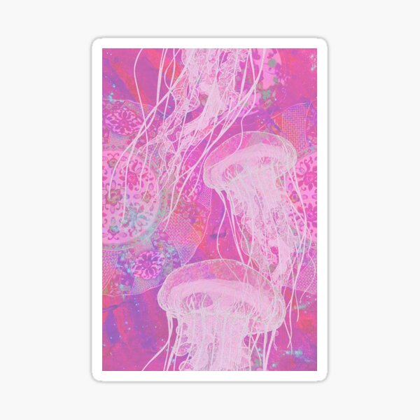 "Sky's soft pink" Sticker for Sale by glfd | Redbubble