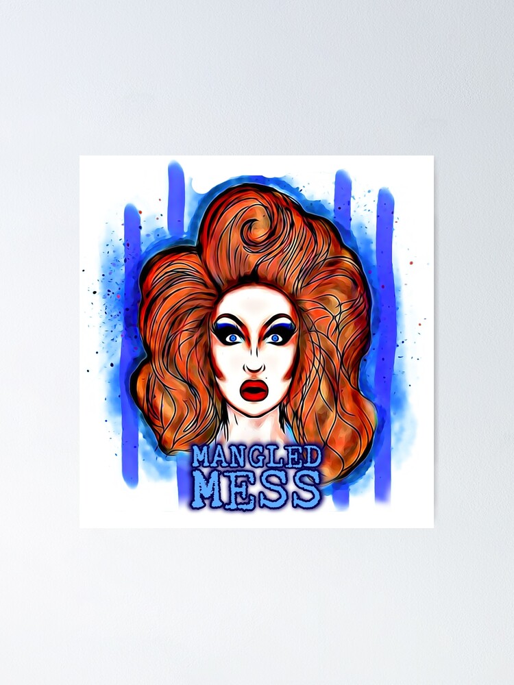 "Mangled MESS | Mera Mangle" Poster for Sale by meramangle | Redbubble