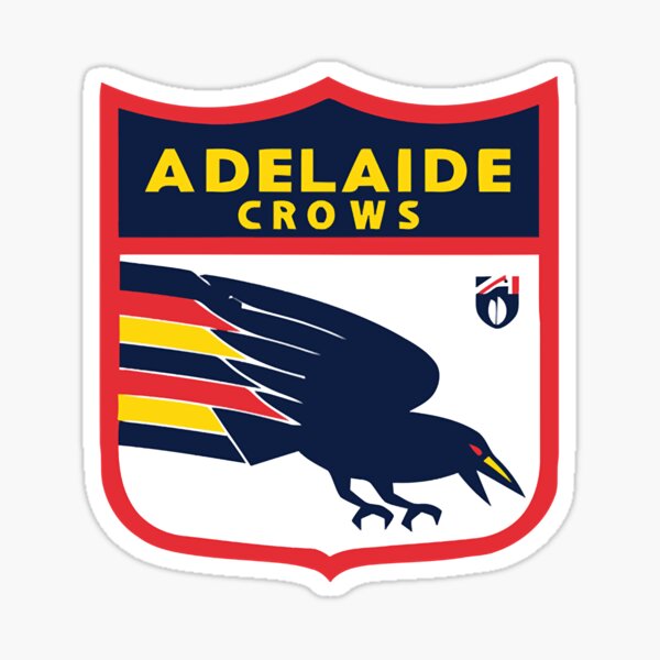 "crows-adelaide Essential" Sticker for Sale by lorenzoja | Redbubble