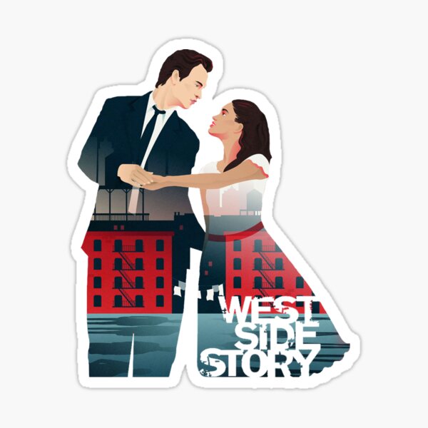 "West side story" Sticker for Sale by Beasteam | Redbubble