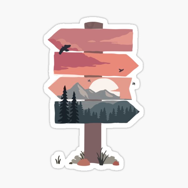 "Sign post" Sticker by TheeSign | Redbubble