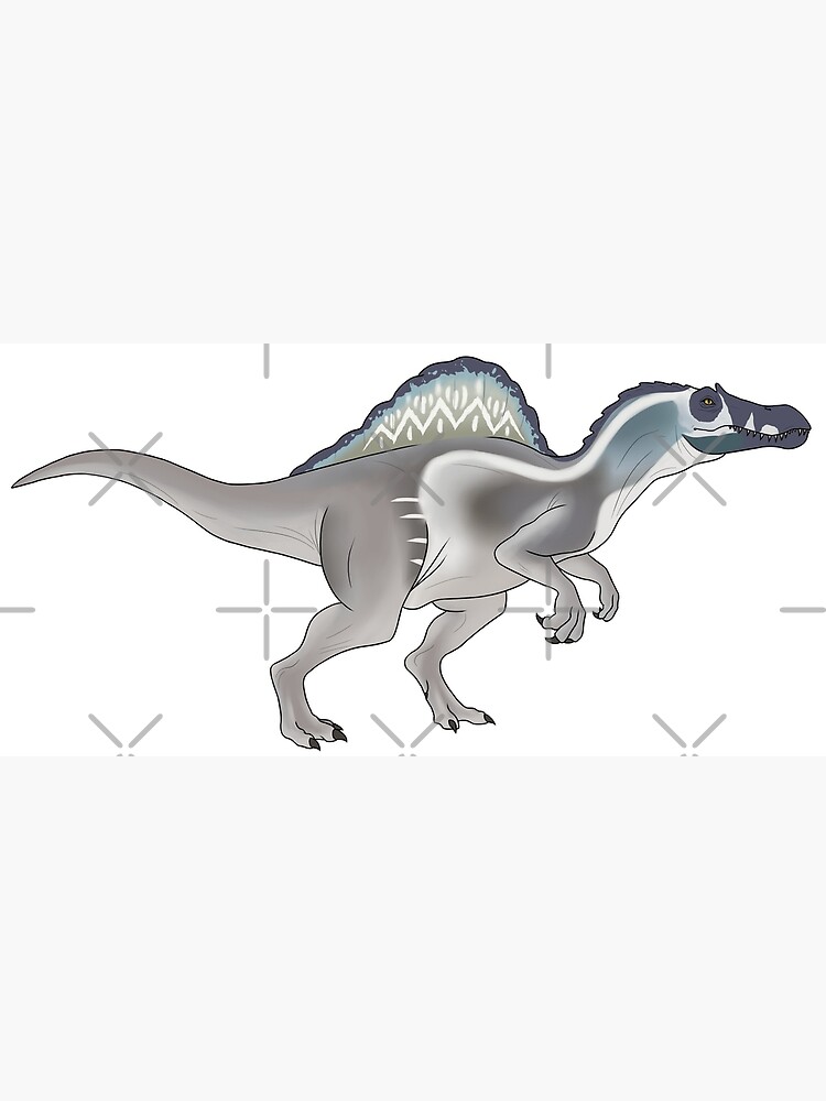 "Blue Spino" Poster for Sale by NorseWinds | Redbubble