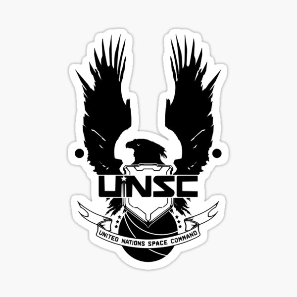 "UNSC For Fans" Sticker by BrigitDeckow | Redbubble