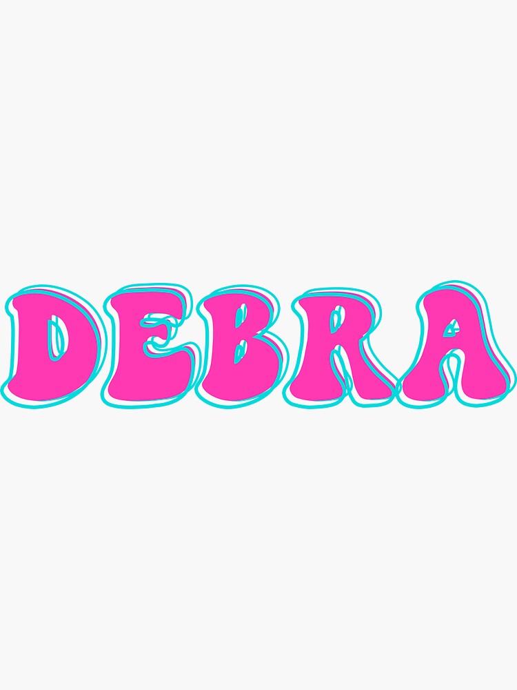 Pegatina «DEBRA Lindo diseño de nombre personalizado - Kawaii DEBRA ...